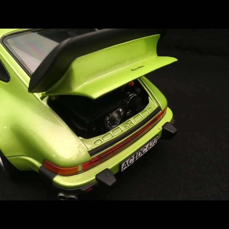Porsche 911 Turbo 3.3 1978 light green metallic 1/18 Norev 187577