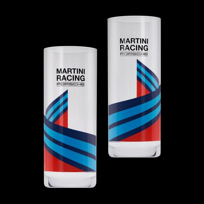 Set of 2 Porsche Martini Racing long drinks WAP0505000L0MR