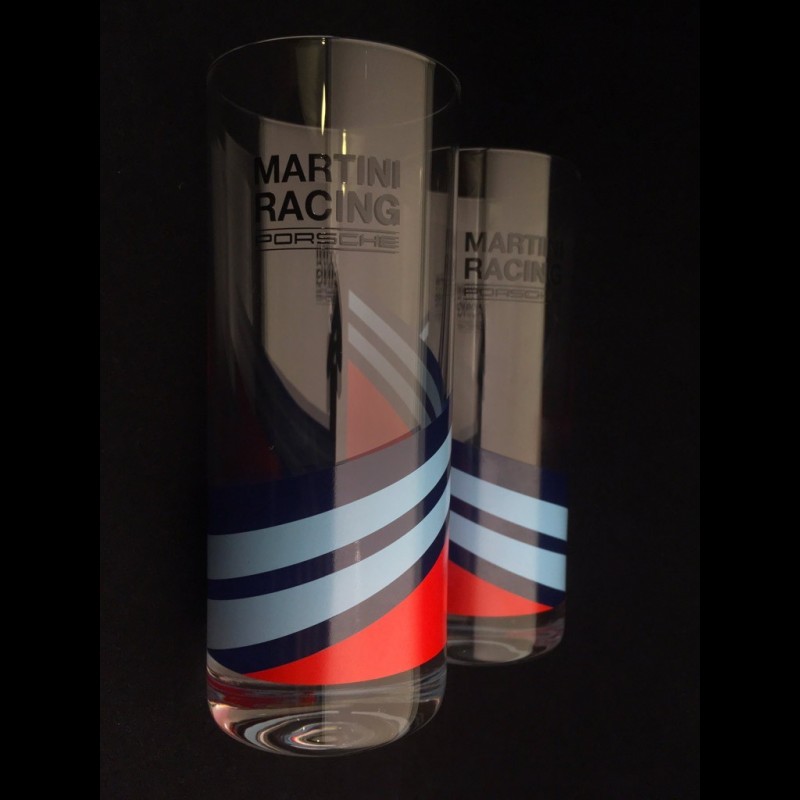 Set de 2 verres Porsche Martini Racing Long drink WAP0505000L0MR