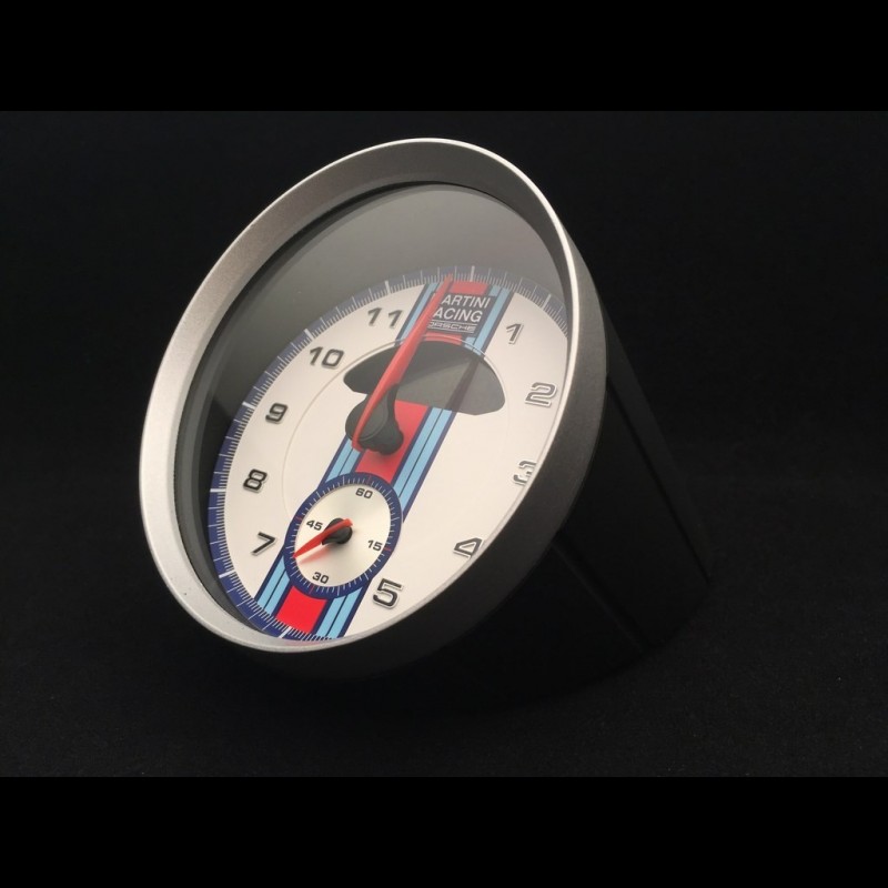Porsche Table clock / Alarm clock 911 Martini Racing WAP0701020K0MR