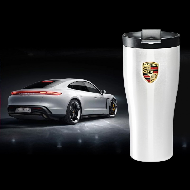 Mug Thermos Porsche isotherme laqué Blanc Carrara WAP0506260L