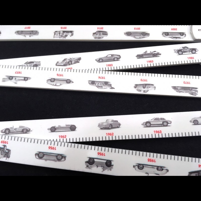 Porsche Meterstick 70 years evolution 1948 - 2018 Porsche Design ...