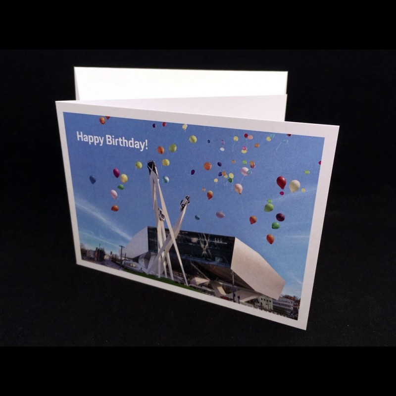 Carte d'Anniversaire Porsche Museum avec enveloppe Porsche Design ...