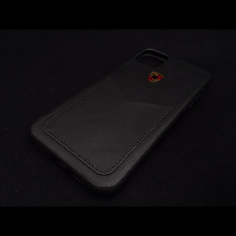 Porsche Hard case for iPhone 11 Pro black leather WAP0300030LLTH