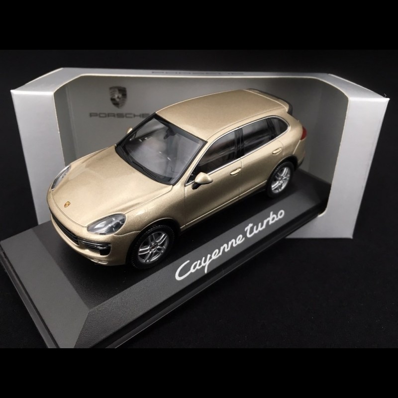 Porsche Cayenne Turbo type 958 2015 palladium beige metallic 1/43 ...