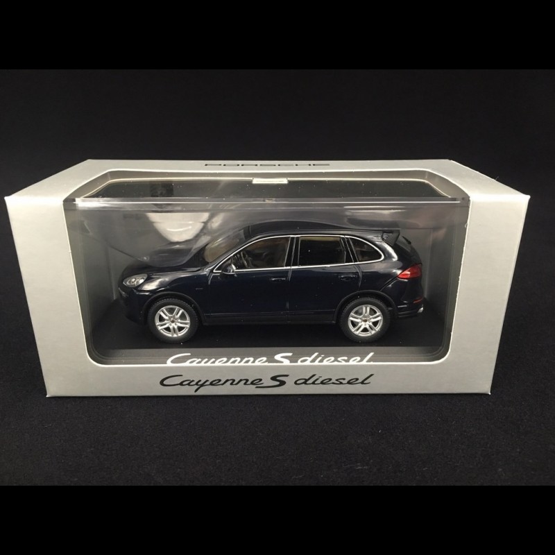 Porsche Cayenne S Diesel type 958 2015 midnight blue metallic 1/43 ...