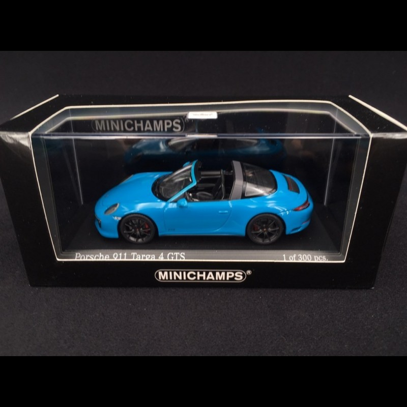 Porsche 911 type 991 Phase II Targa 4 GTS 2016 Miami blue 1/43 ...