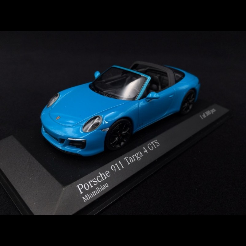 Porsche 911 type 991 Phase II Targa 4 GTS 2016 Miami blue 1/43 ...
