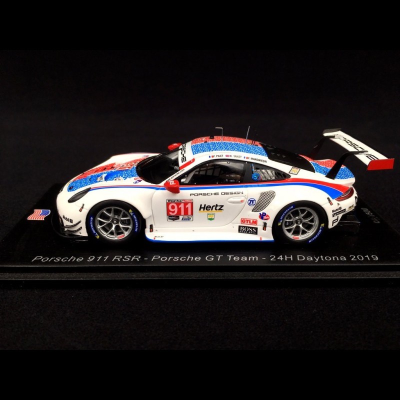 Porsche 911 RSR type 991 24h Daytona 2019 n° 911 Brumos design 1/43 ...