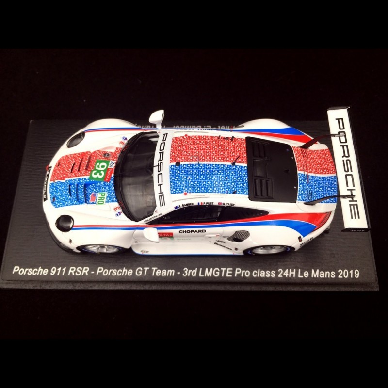Porsche 911 RSR type 991 24h Le Mans 2019 n° 93 Style Brumos 1/43 Spark ...