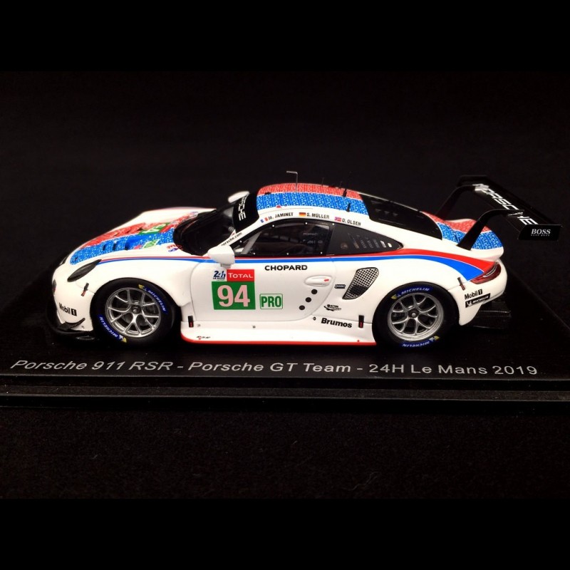 Porsche 911 RSR type 991 24h Le Mans 2019 n° 94 Brumos design 1/43 ...