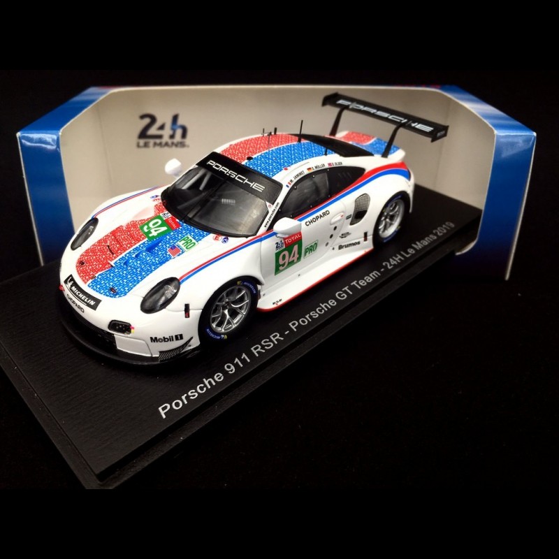 Porsche 911 RSR type 991 24h Le Mans 2019 n° 94 Brumos design 1/43 ...