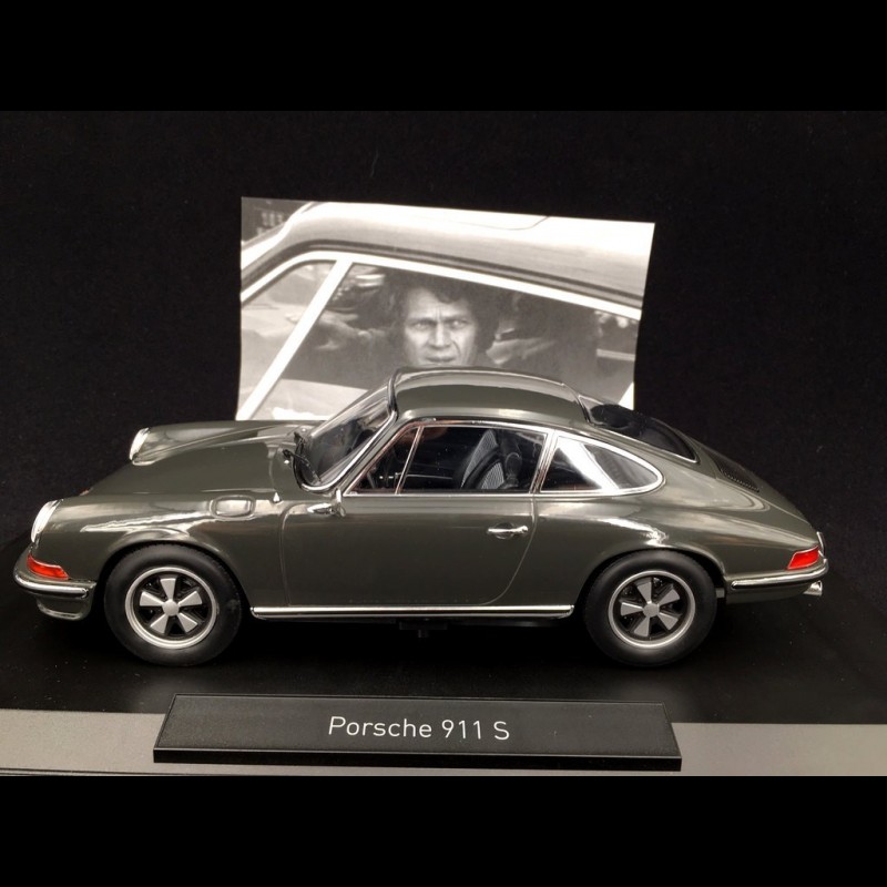Porsche 911 S Steve Mc Queen / Le mans 1971 Film 1/18 Norev 187635