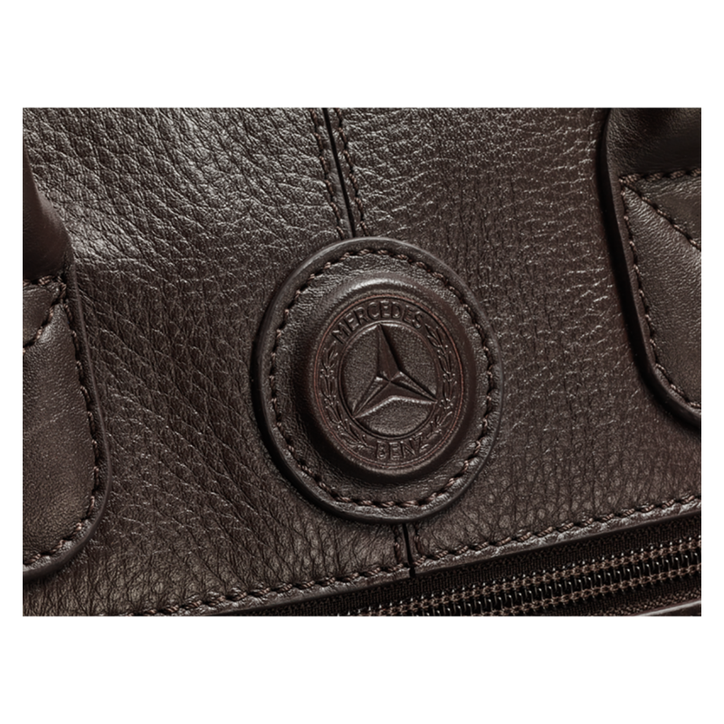 Mercedes Tasche Classic Weekender Braun Leder Mercedes-Benz B66042011