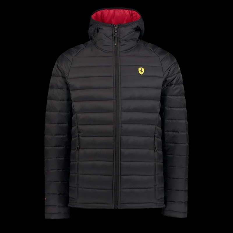 Ferrari padded Jacket Black Ferrari Motorsport Collection - men