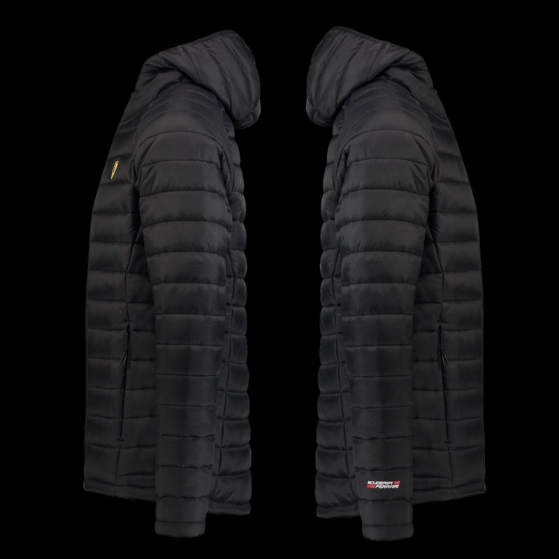 Ferrari padded Jacket Black Ferrari Motorsport Collection - men