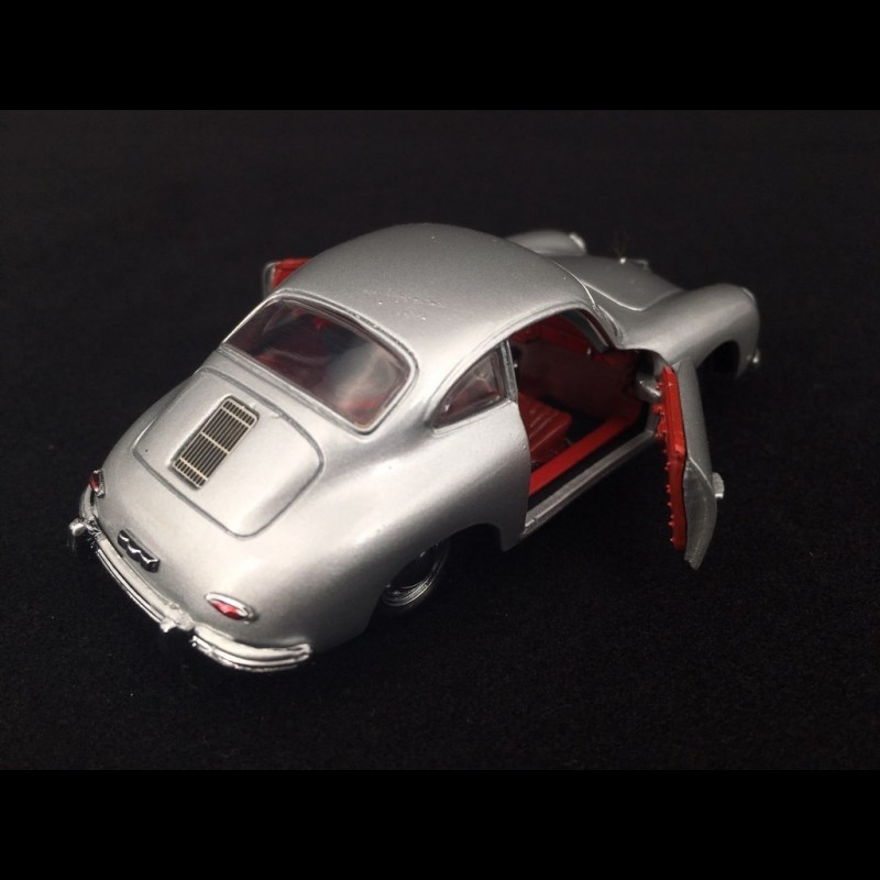 Porsche 356 A Coupé 1955 silver grey 1/43 DetailCars 221