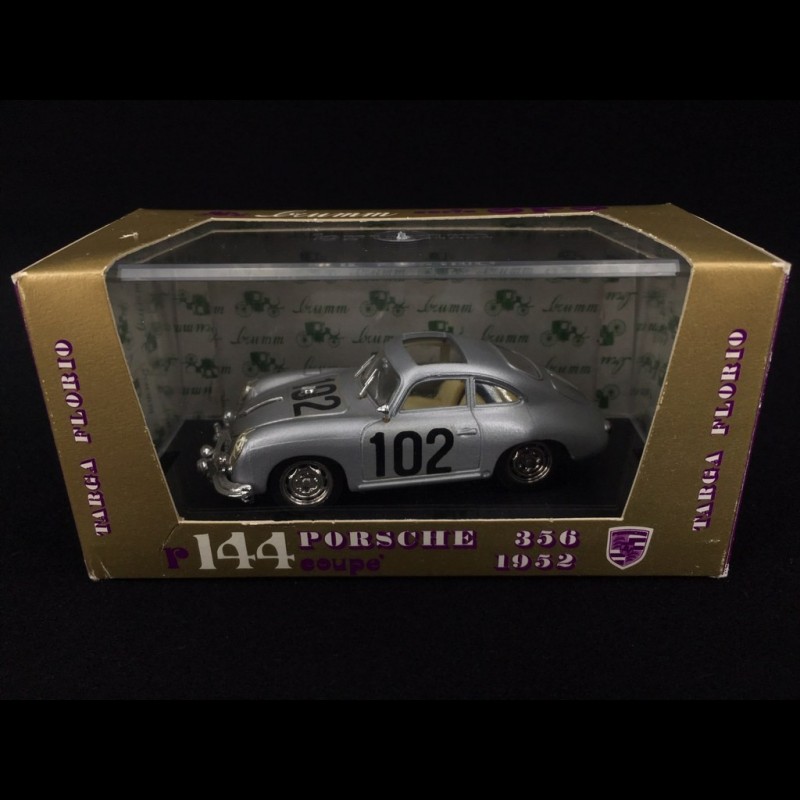 Porsche 356 Coupé n° 102 Targa Florio 1952 1/43 Brumm R144