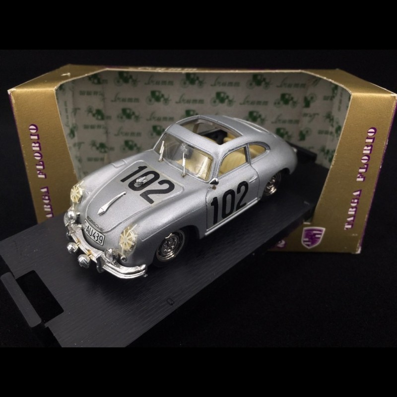 Porsche 356 Coupé n° 102 Targa Florio 1952 1/43 Brumm R144