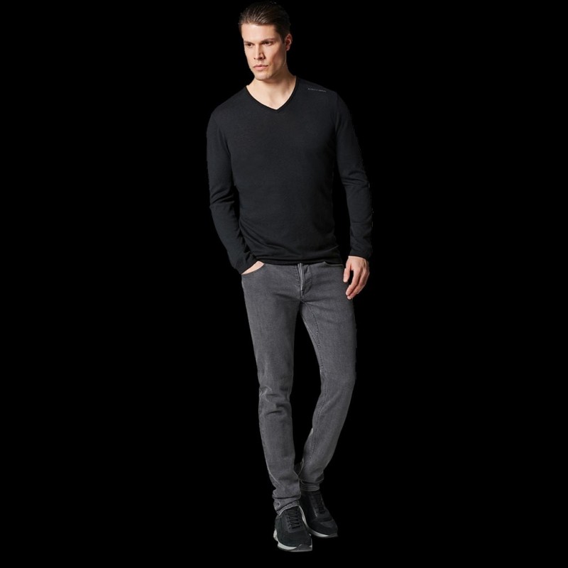 Porsche Design sweater Performance Black Porsche Design Merino Wool Top ...