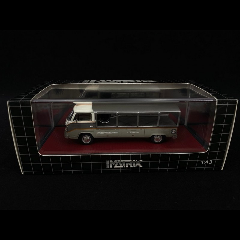 VW Transporter T2 transporter Porsche 1976 grey 1/43 Matrix MX42105-041