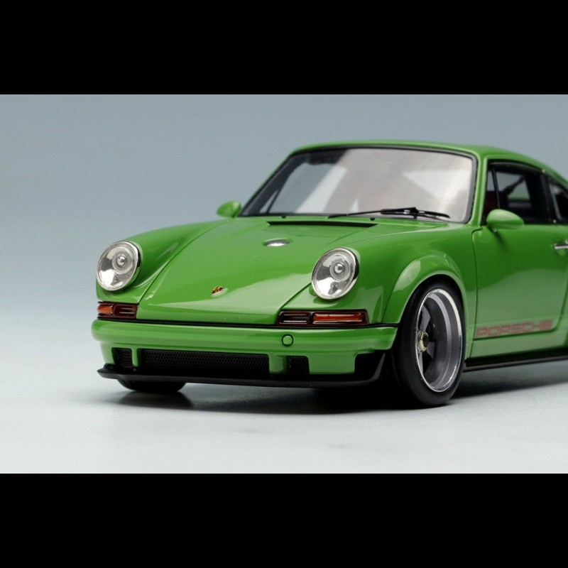 Singer DLS Porsche 911 type 964 Green 1/43 Make Up Eidolon EM427B