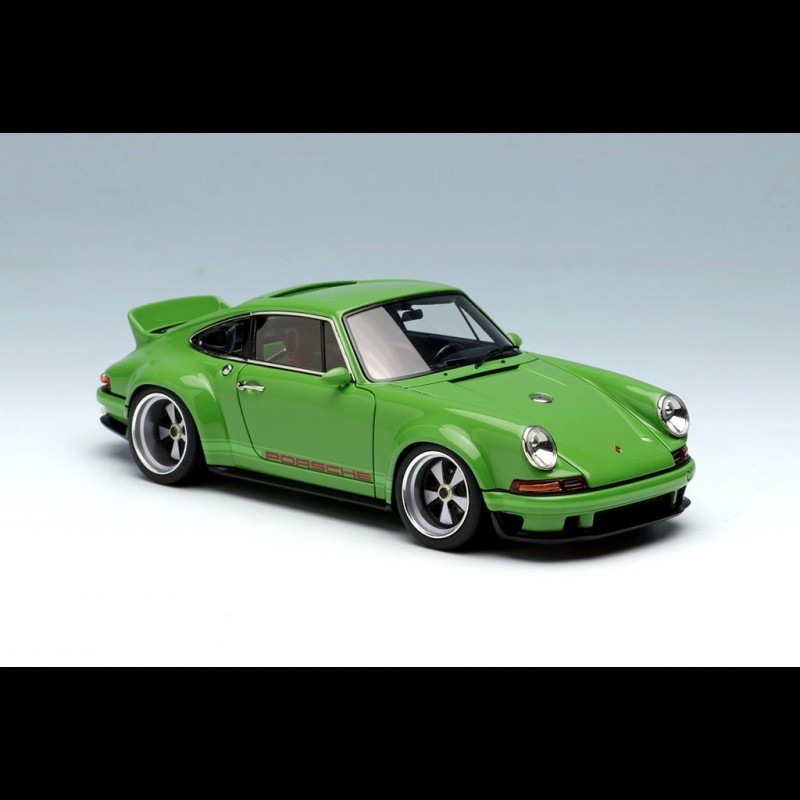 Singer DLS Porsche 911 type 964 Green 1/43 Make Up Eidolon EM427B
