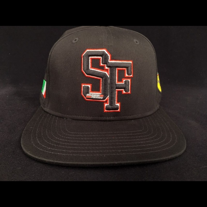 Casquette Ferrari logo Scuderia Ferrari noir