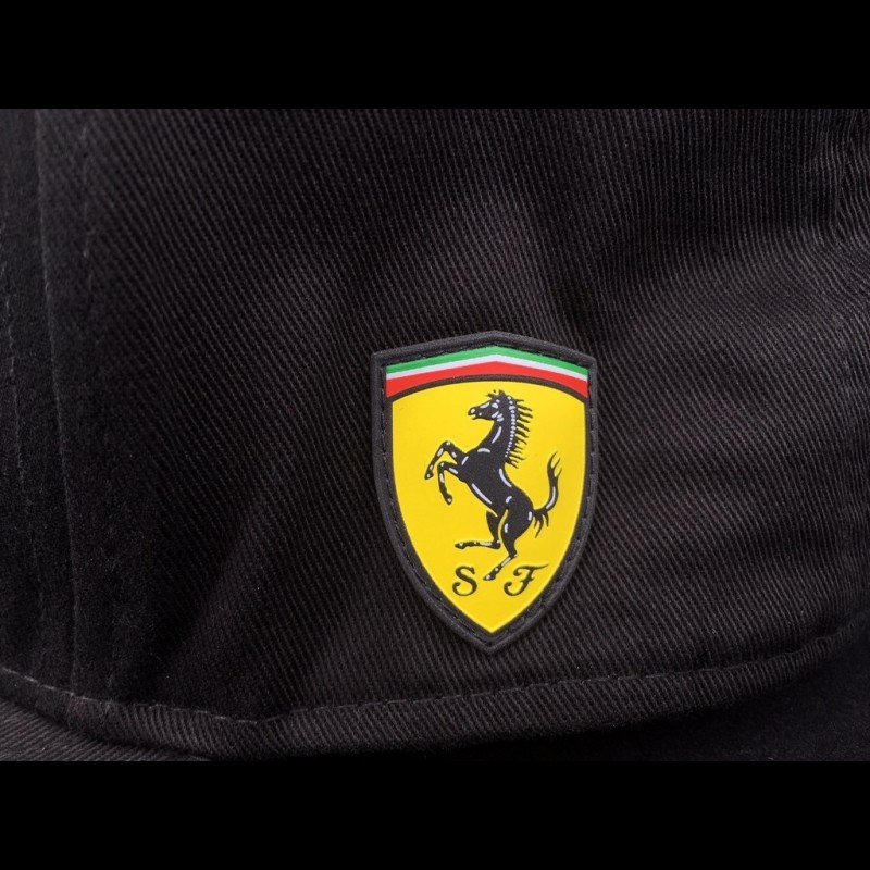 Casquette Ferrari logo Scuderia Ferrari noir