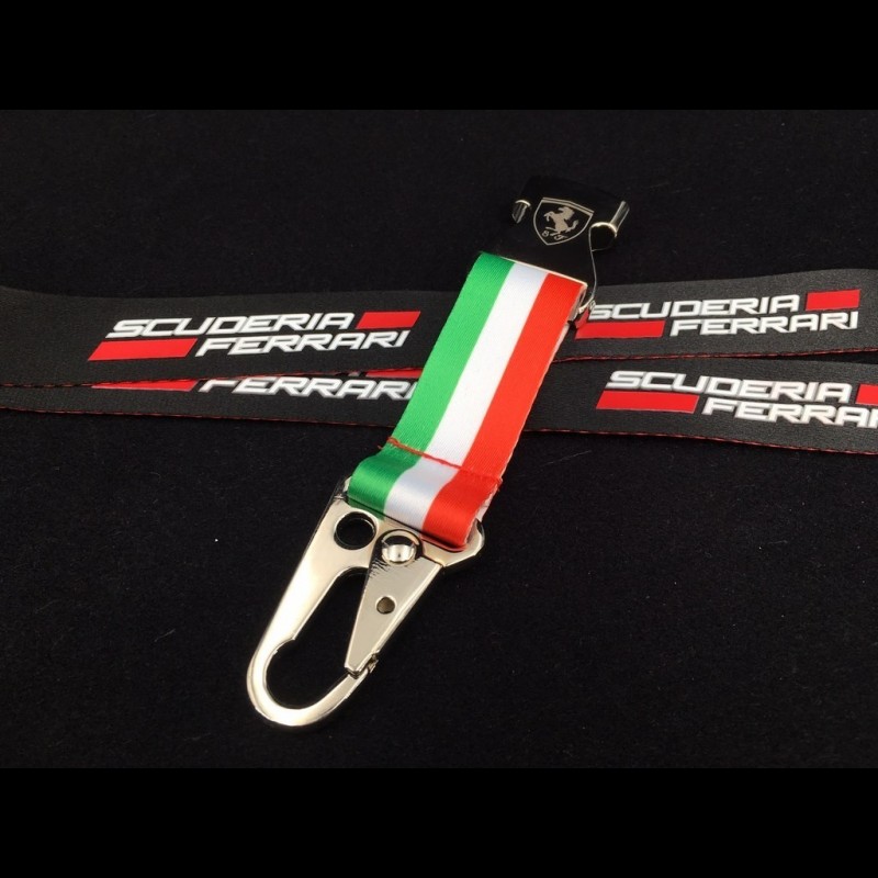 Keyring Ferrari strap black
