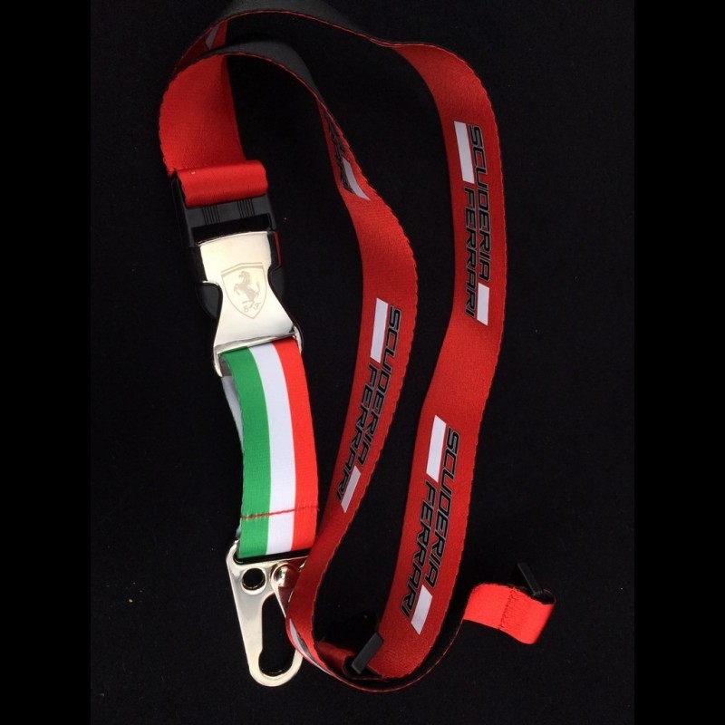 Keyring Ferrari strap red