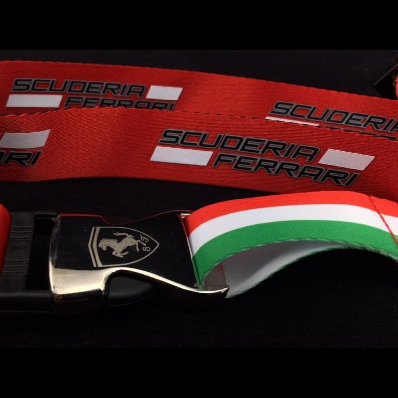 Keyring Ferrari strap red
