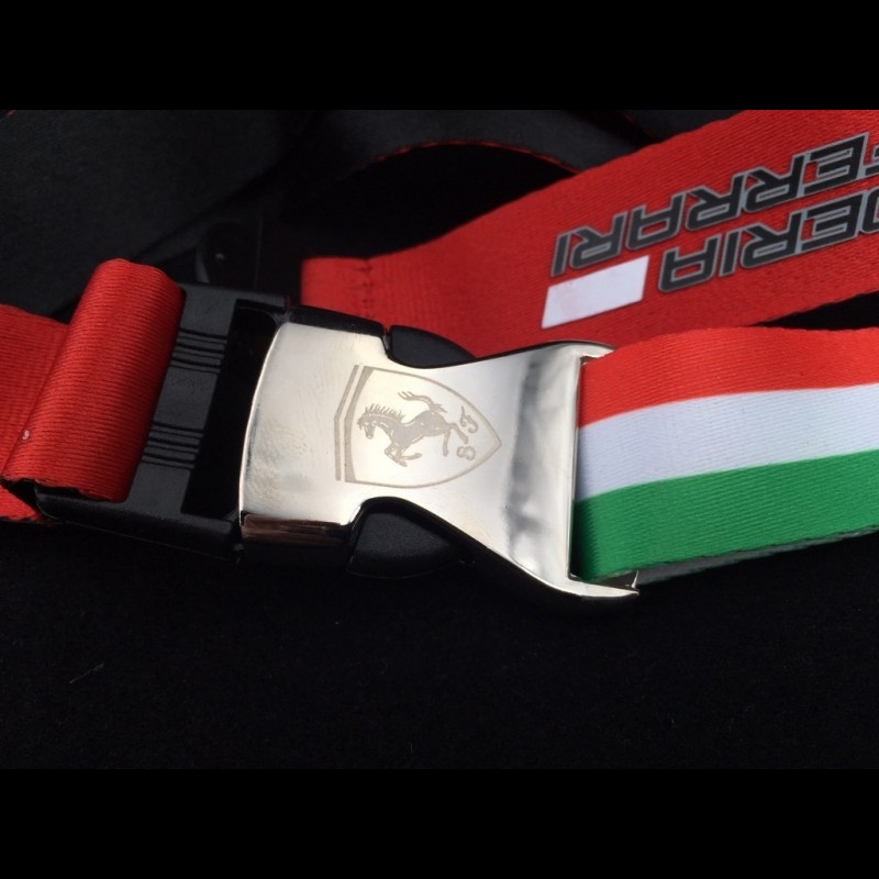 Keyring Ferrari strap red