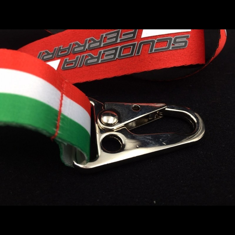 Keyring Ferrari strap red