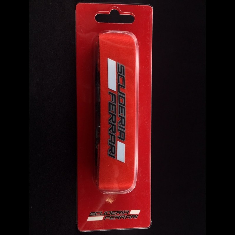 Keyring Ferrari strap red