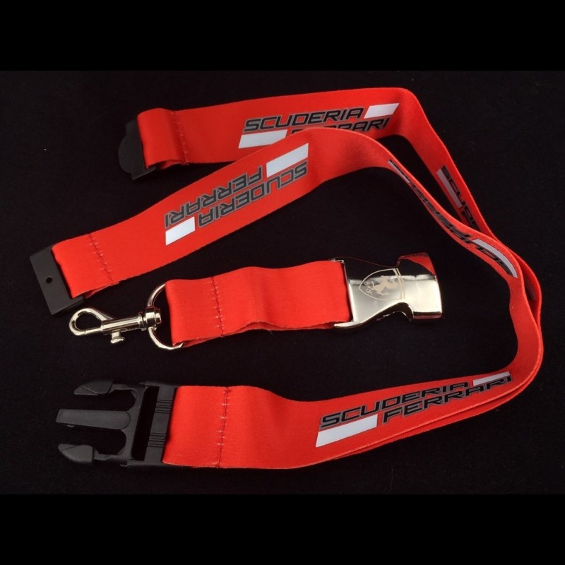 Keyring Ferrari strap red