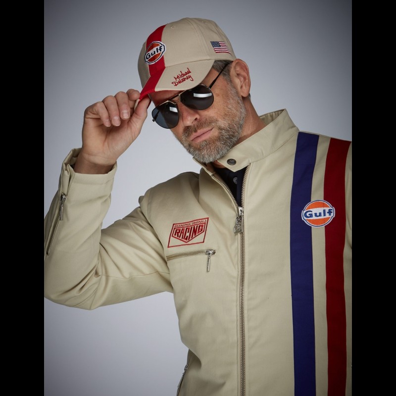 Gulf Cap Steve McQueen Le Mans Beige Anniversary Edition