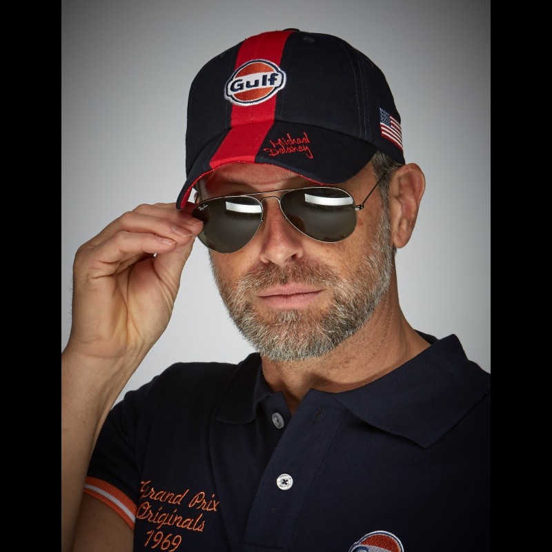 Gulf Cap Steve McQueen Navy blue Anniversary Edition