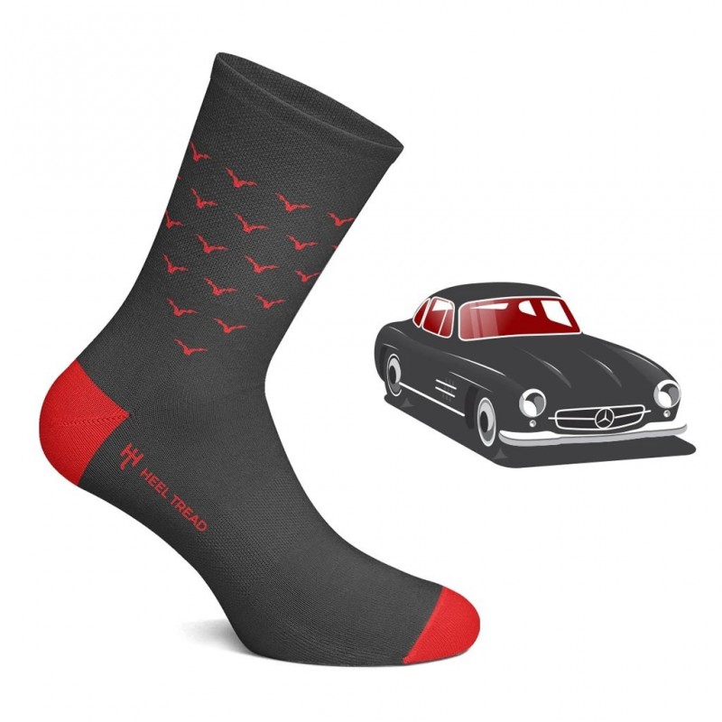 4 pairs Sport Classic Socks Sports cars Heritage Boxset - Unisex