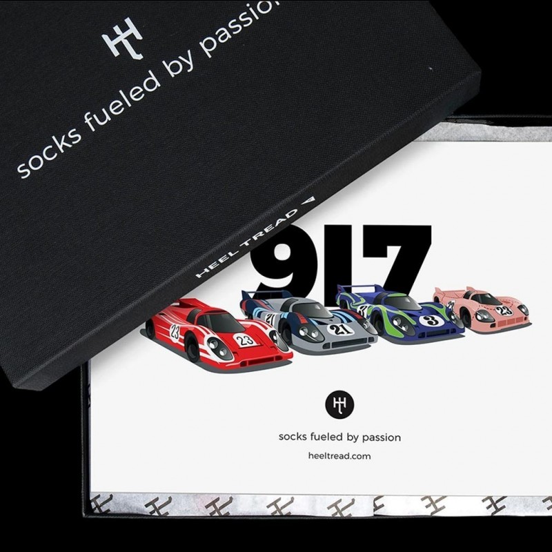 4 pairs Inspiration Porsche 917 Racing Legend Socks 24h Le Mans 1970 ...