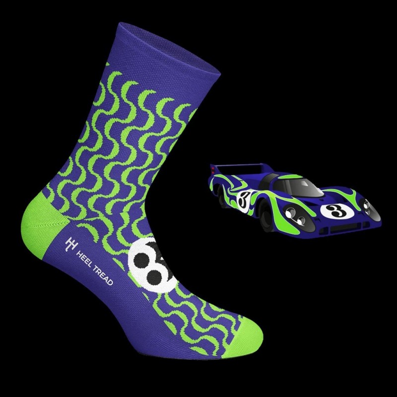 4 pairs Inspiration Porsche 917 Racing Legend Socks 24h Le Mans 1970 ...
