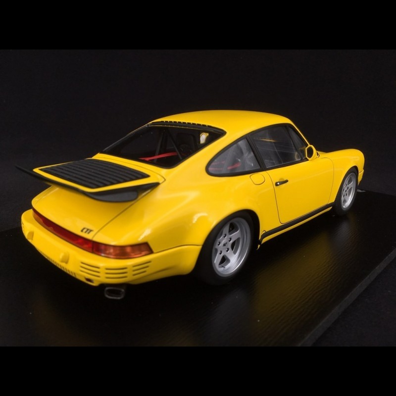 Porsche 911 RUF CTR 1987 "Yellow Bird" speed yellow 1/18 Spark 18S256