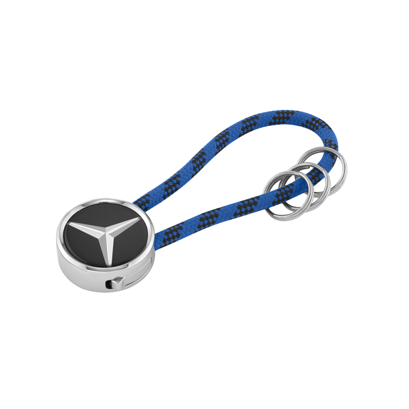 Mercedes keyring Mumbai nylon blue Mercedes-Benz B66956755