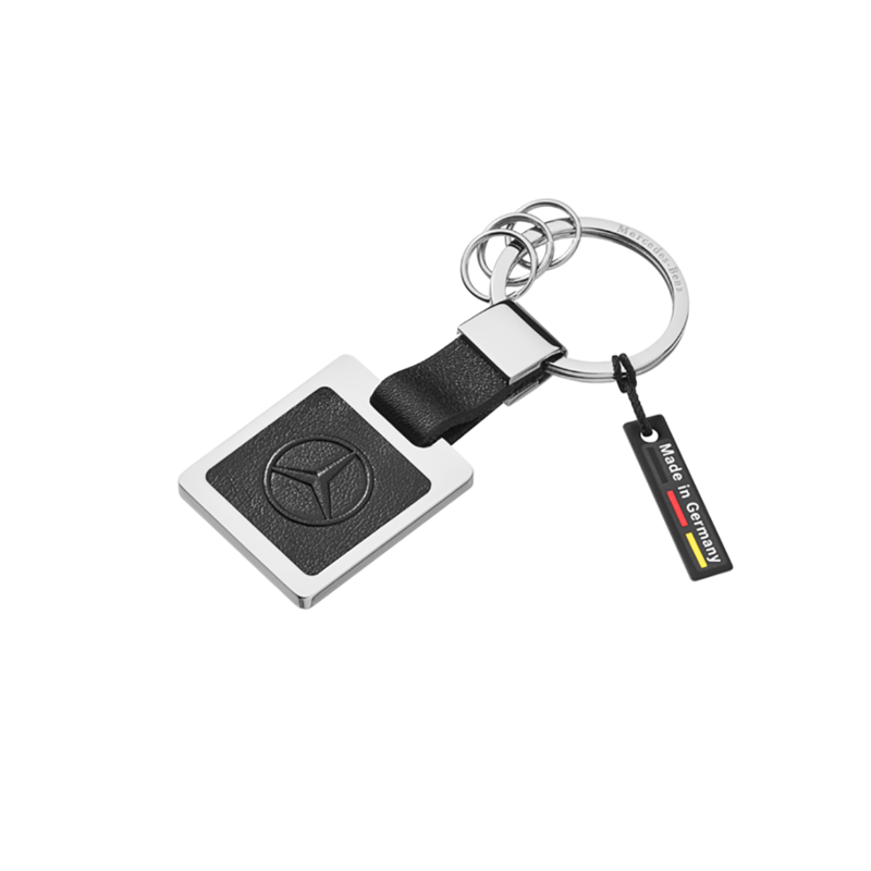 Mercedes keyring St. Petersburg leather black Mercedes-Benz B66953626