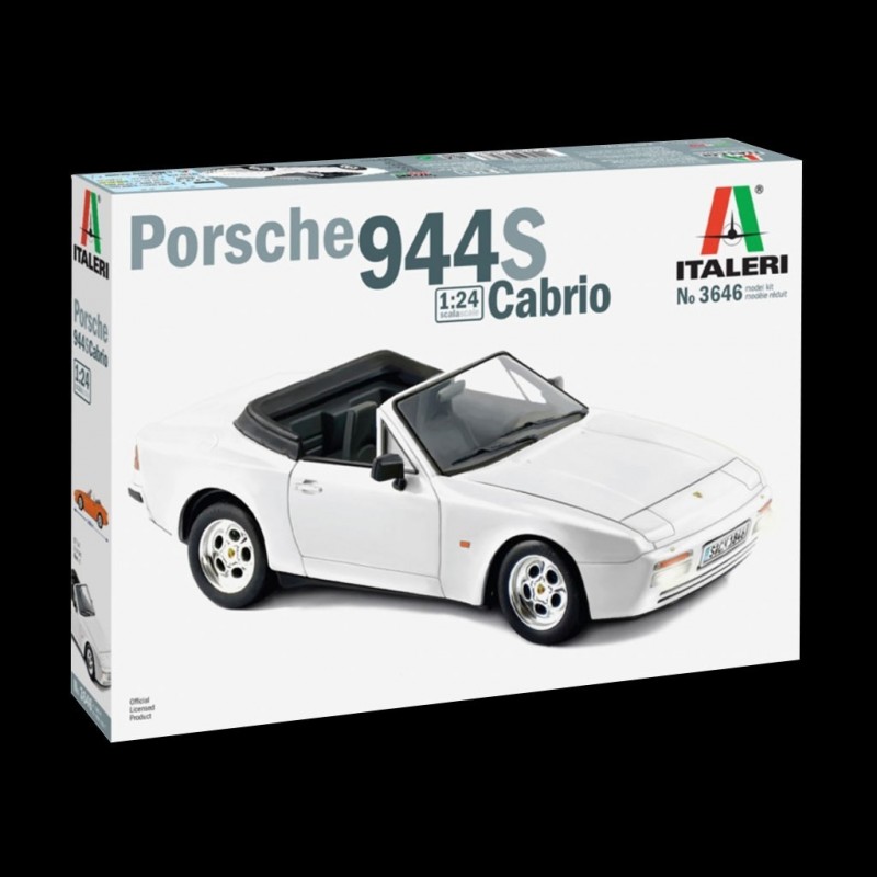 Kit Porsche 944 S Cabriolet 1989 1/24 Italeri 3646