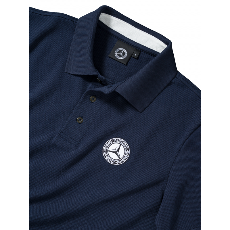 Mercedes Polo shirt Classic Navy blue Mercedes-Benz B66041535 - men