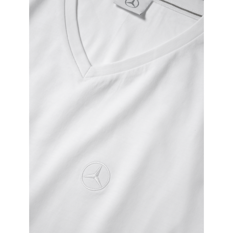 Mercedes T-shirt V-neck White Mercedes-Benz B66958723 - men