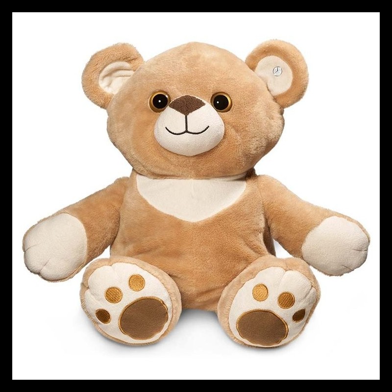 Mercedes teddy bear Carl reversible G-class polyester beige / red ...