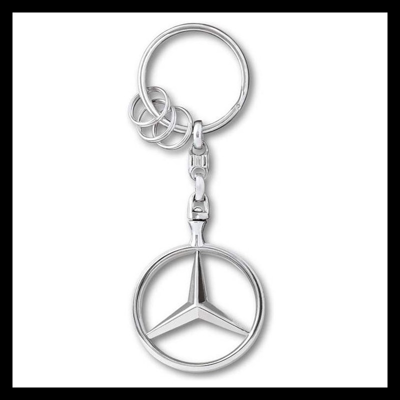 Mercedes keyring Brussels silver Mercedes-Benz B66957516