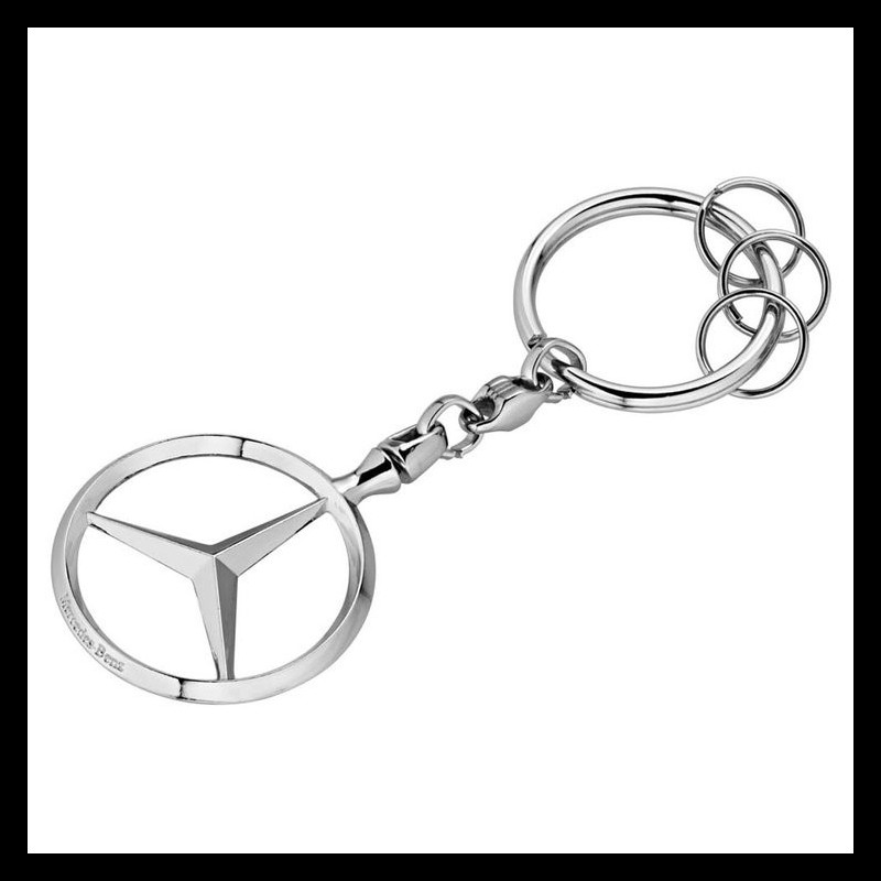 Mercedes keyring Brussels silver Mercedes-Benz B66957516